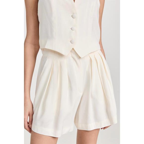 Sabina Musayev | Shorts | New Sabina Musayev Admon Shorts In Ivory ...